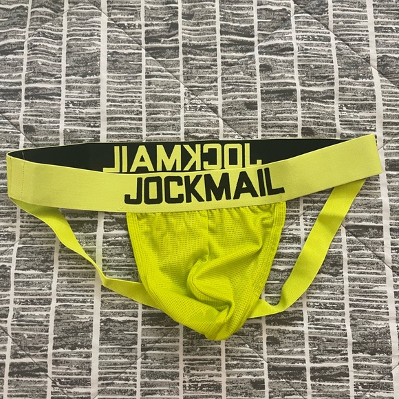 Jockmail | Underwear & Socks | Xxl Mens Neon Yellow Jockstrap Jockmail ...